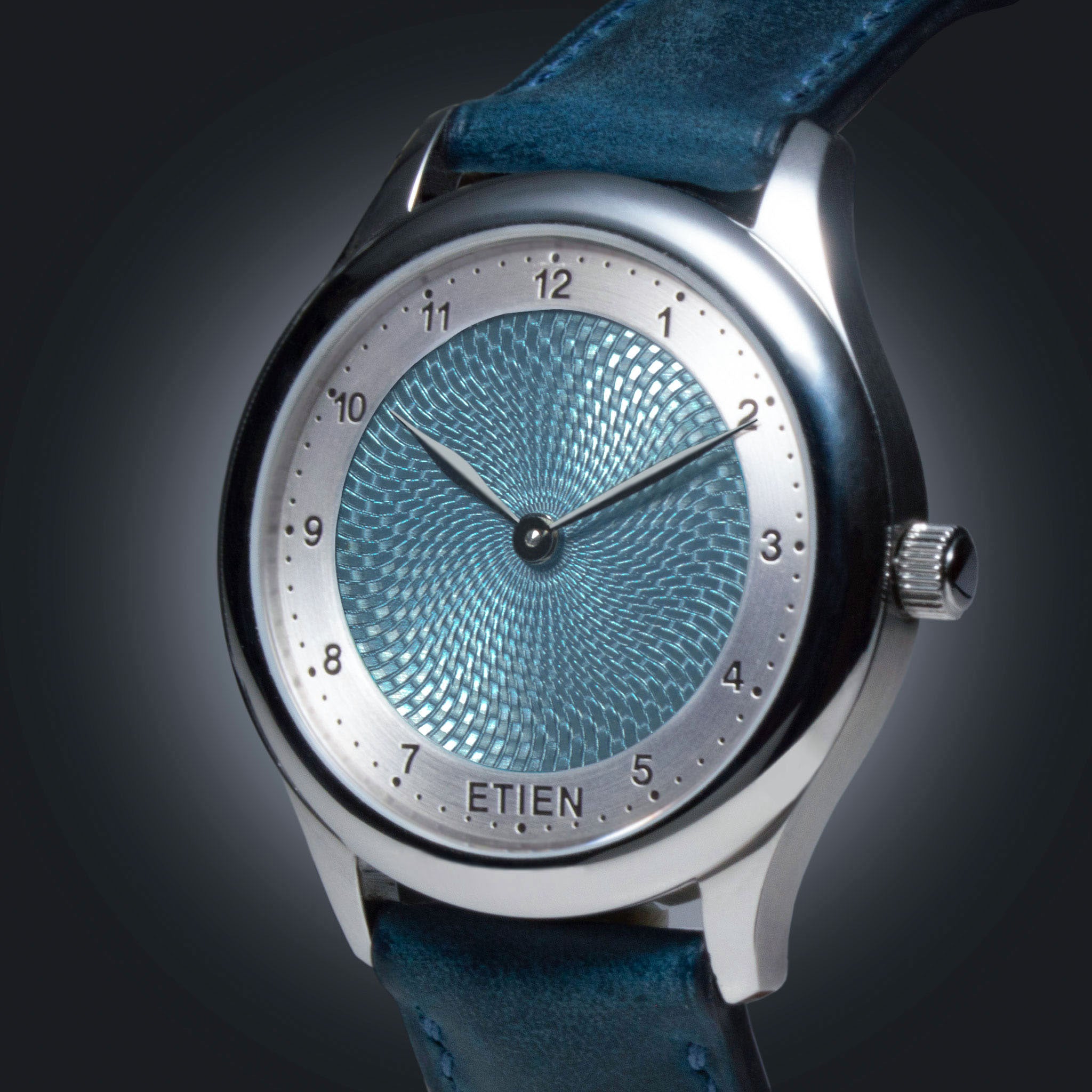 Flinqué Enamel Dial Watch | ETIEN