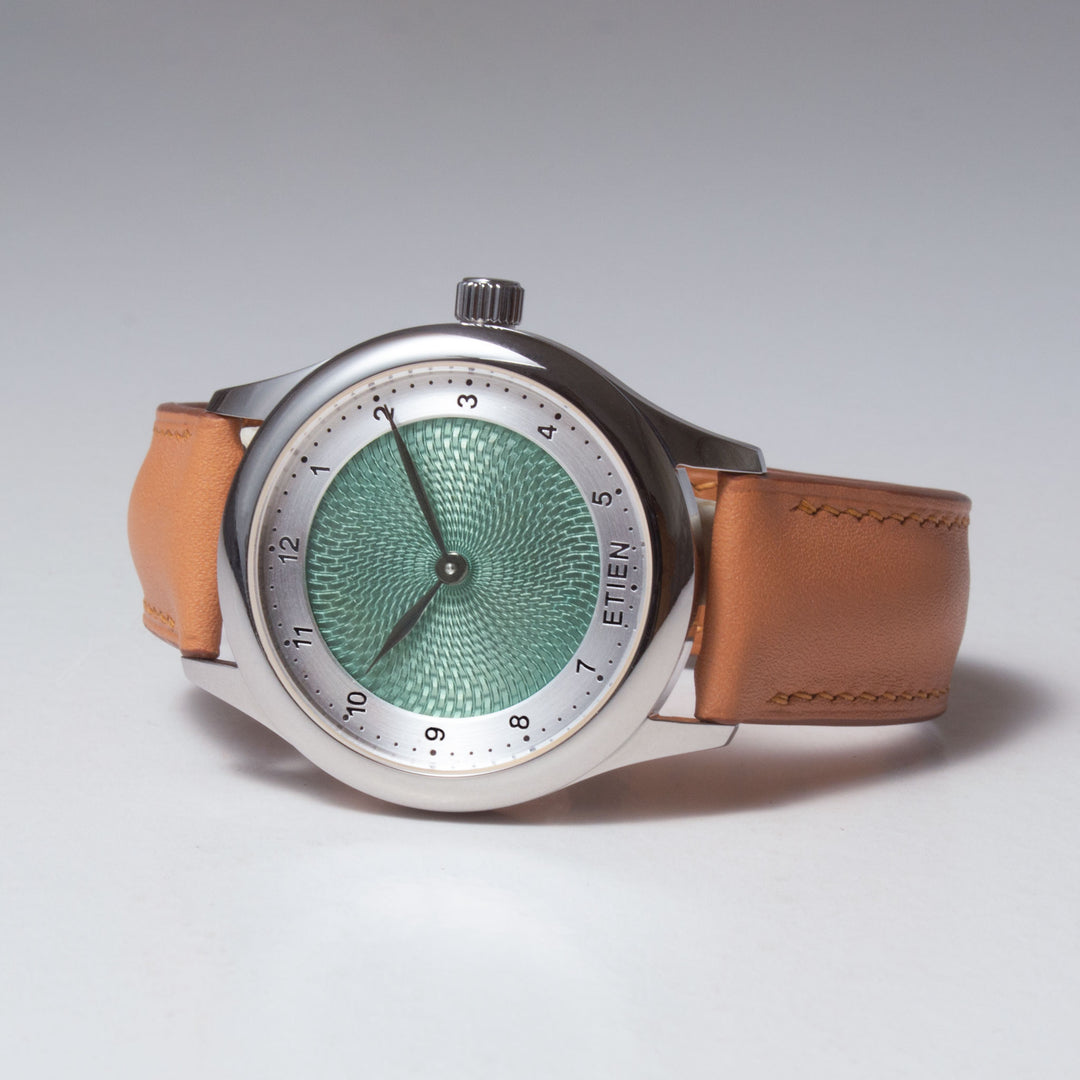 Flinqué Enamel Dial Watch | ETIEN